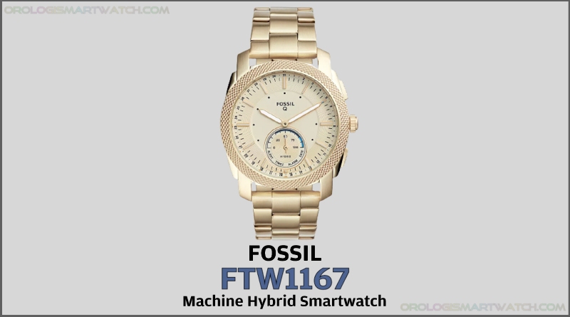 Fossil FTW1167 Machine Orologio ibrido Hybrid smartwatch NDW2F9