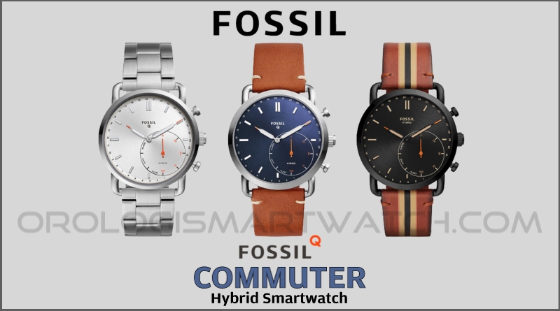 Fossil Commuter Smartwatch Ibrido Hybrid Smartwatch NDW2A1