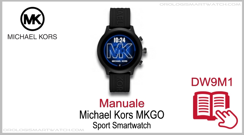 Manuale Michael Kors Access MKGO Touchscreen Smartwatch